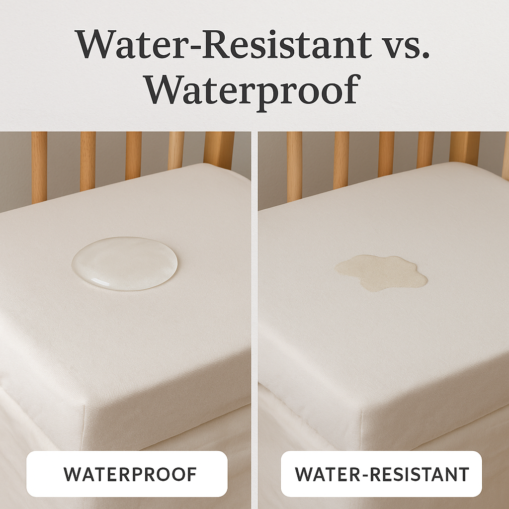 Should I get a water-resistant or waterproof crib mattress protector ...