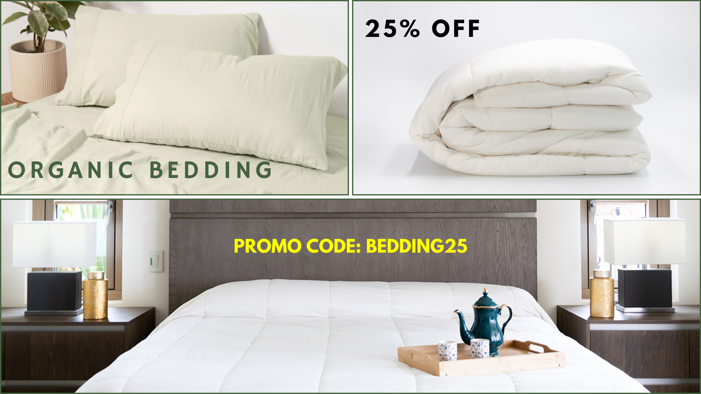 Buy Best Organic Bedding, Mattress, Pillows, Comforters and Toppers ...