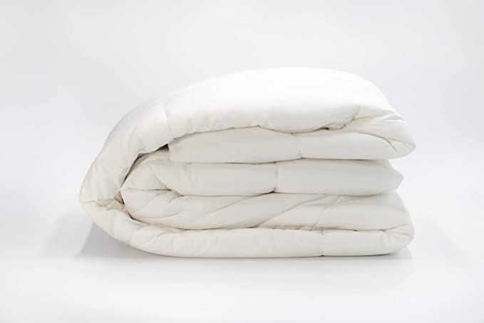 All-Natural Australian Wool Mattress Pad with 100% Organic Cotton Cove ...
