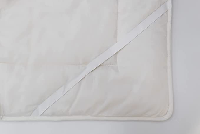 All-Natural Australian Wool Mattress Pad with 100% Organic Cotton Cove ...