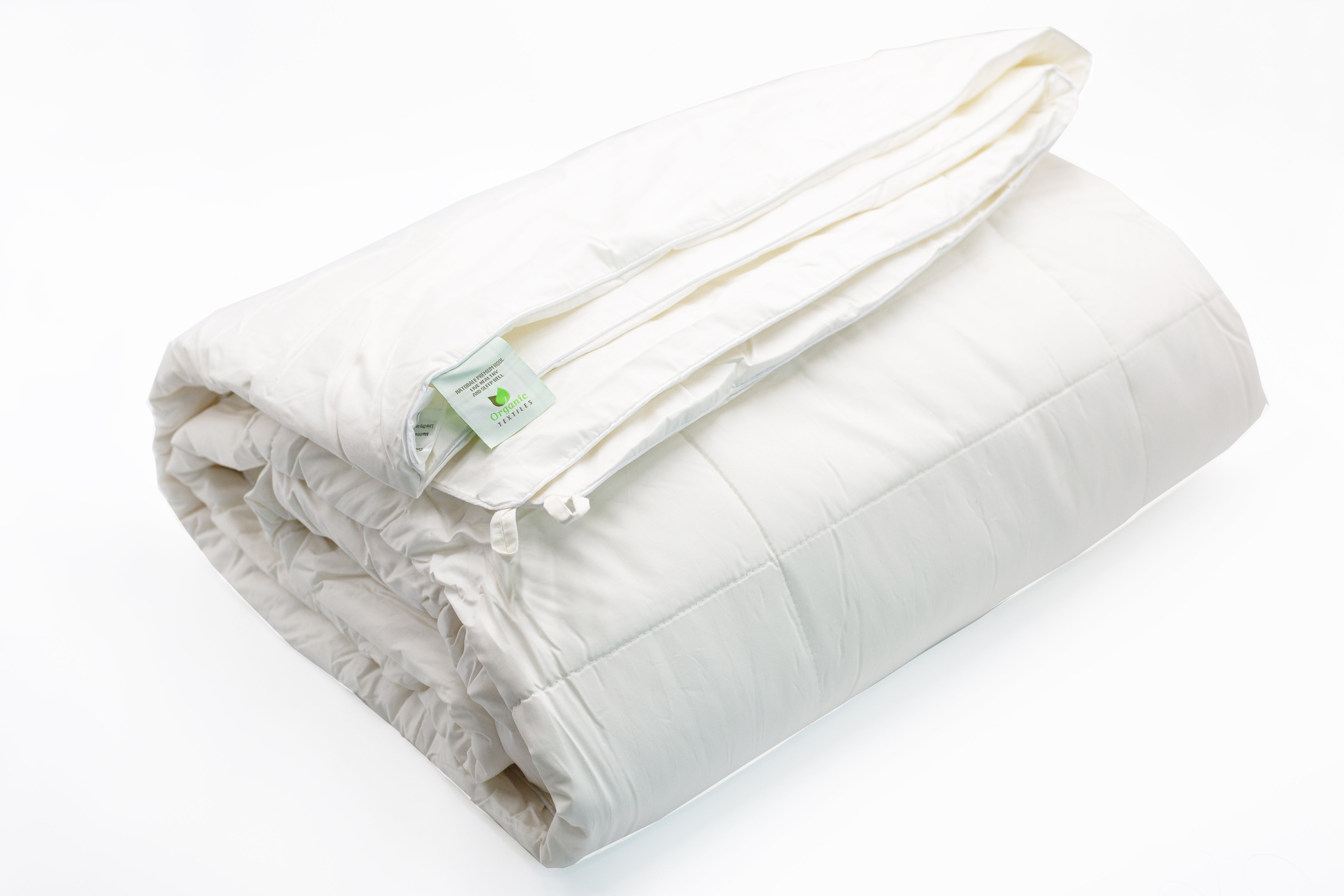 100% All-Natural Australian Wool Filled Comforter – Organic Textiles